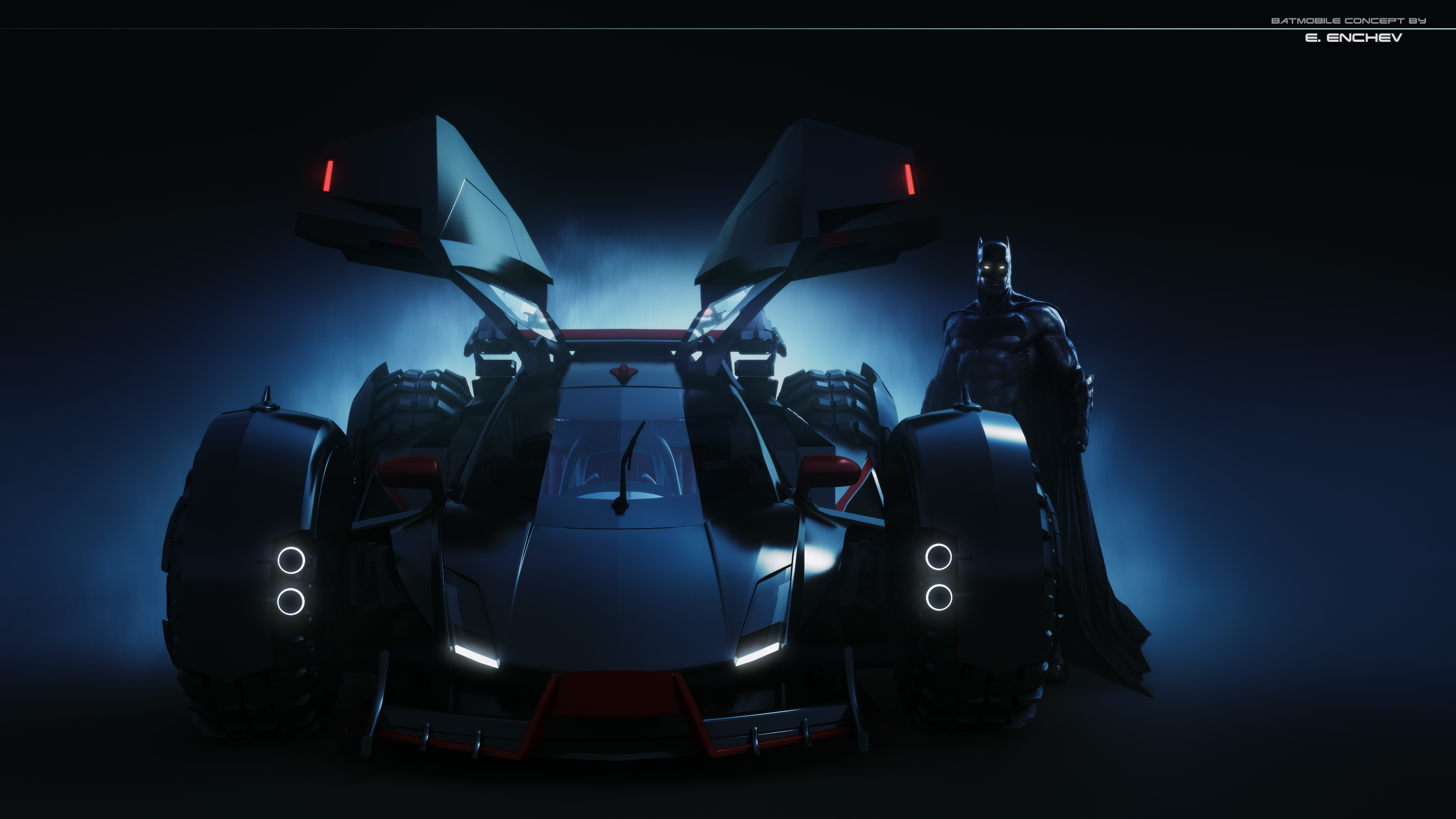 Batmobile Art, HD Superheroes, 4k Wallpapers, Images, Backgrounds ...