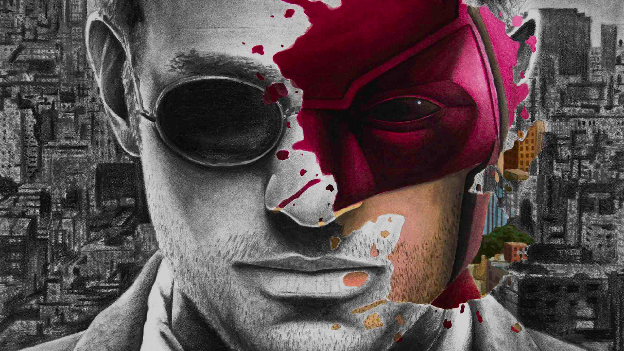 Daredevil Portrait, HD Tv Shows, 4k Wallpapers, Images, Backgrounds ...