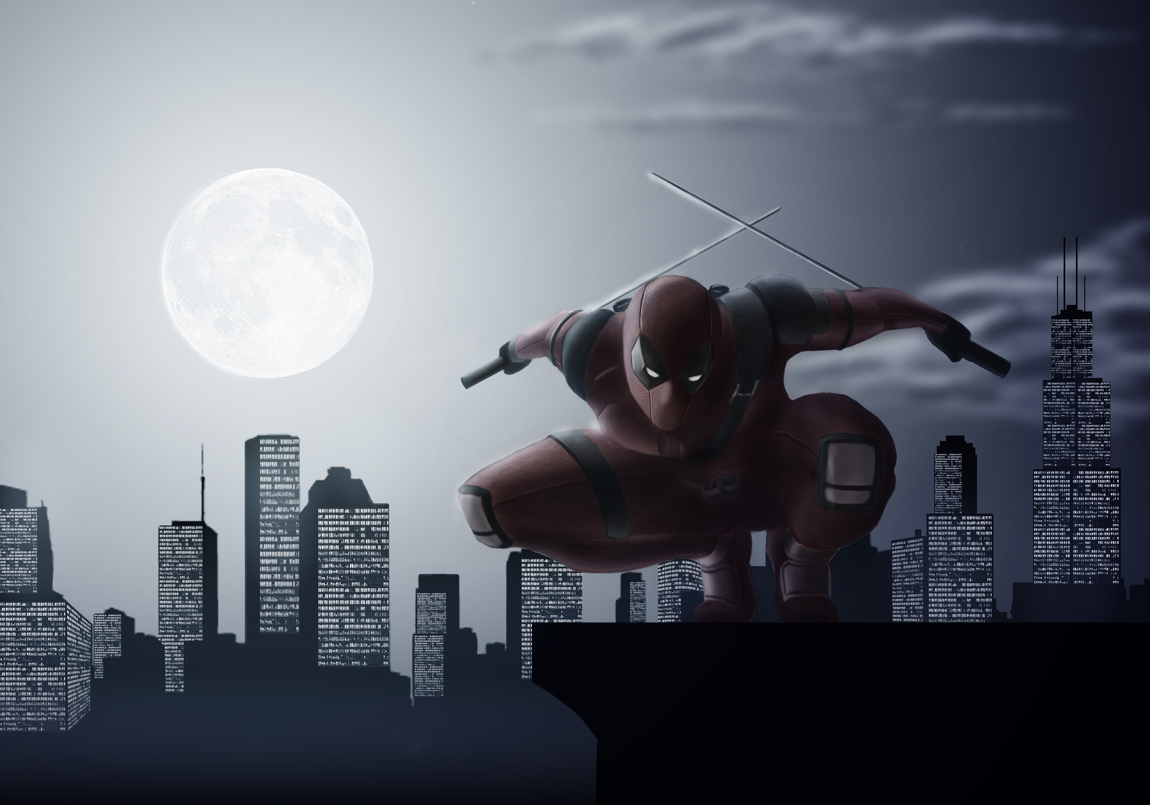 Deadpool Night Stalker 4k, HD Superheroes, 4k Wallpapers, Images ...