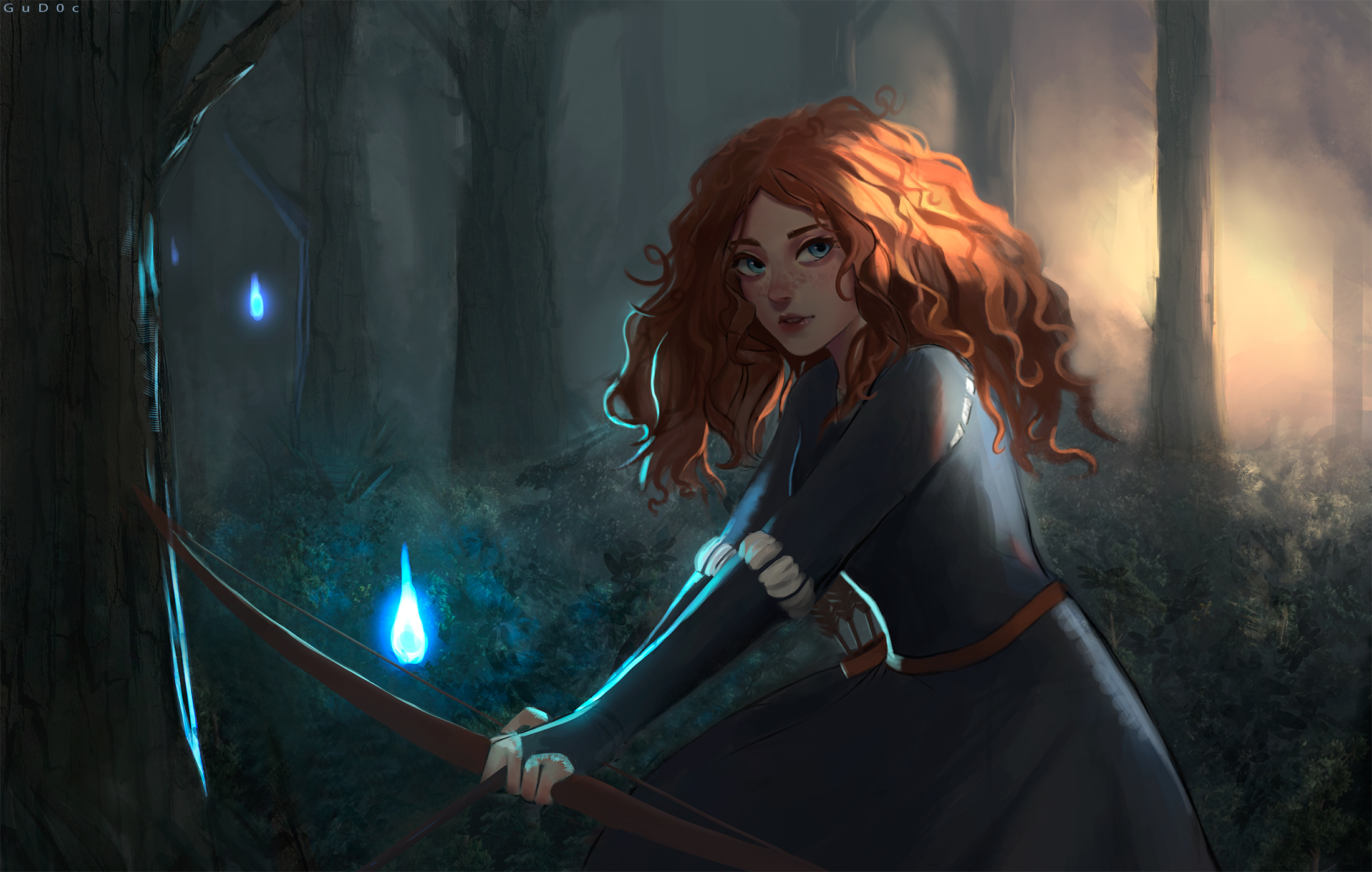 1400x900 Merida Brave Movie Artwork 1400x900 Resolution HD 4k ...