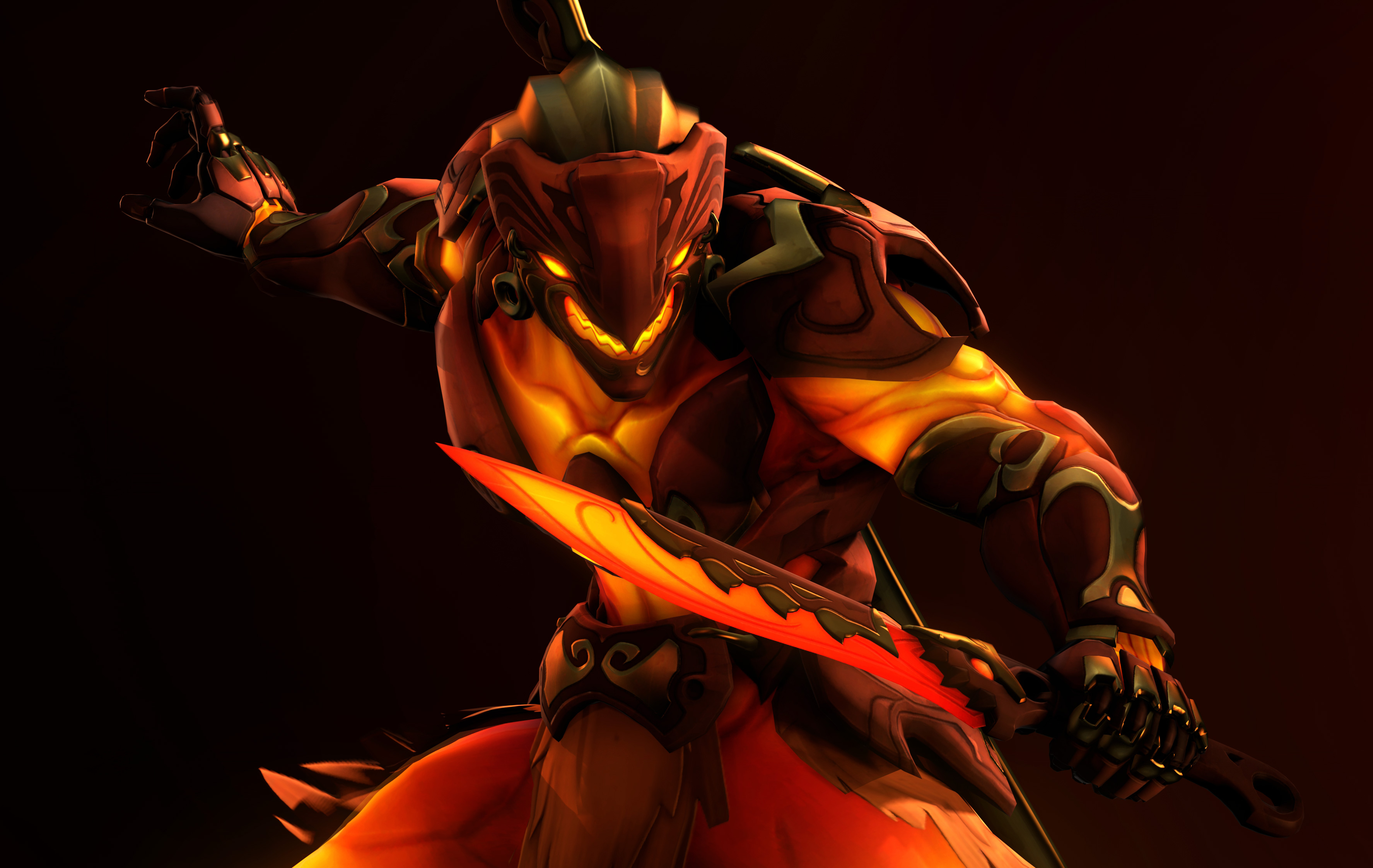 Reaper Genji 4k Wallpaper